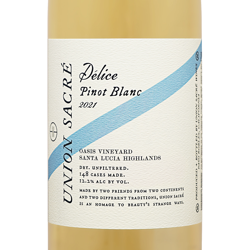 Union Sacre Wines ユニオン サクレ ワインズ デリーチェ ドライ ピノ ブラン 2021｜ワイン