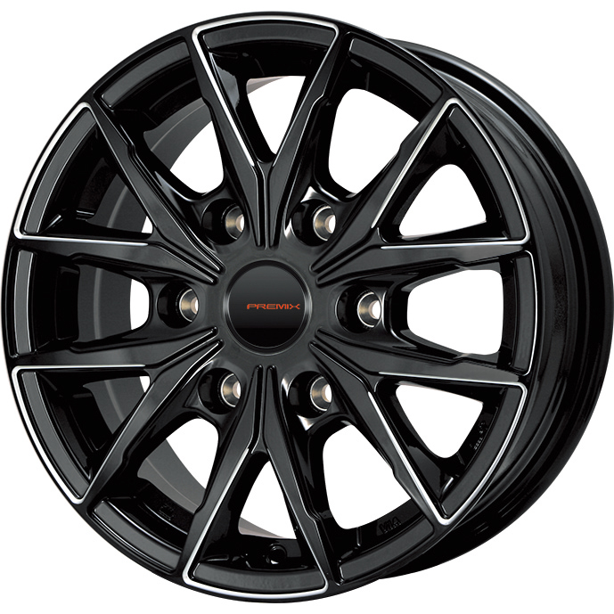 PREMIX/プレミックス HC2x6(ブラックフライス)（タイヤホイールセット）｜フジ・コーポレーション